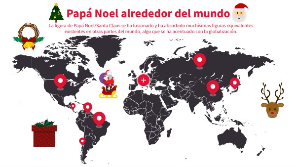 Papá Noel en el mundo