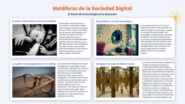 Metáforas de la Sociedad Digital