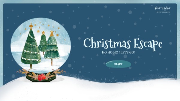 CHRISTMAS ESCAPE ROOM | Genially