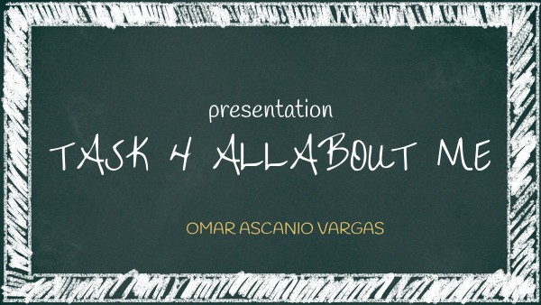 Task 4 All about me. | Genially