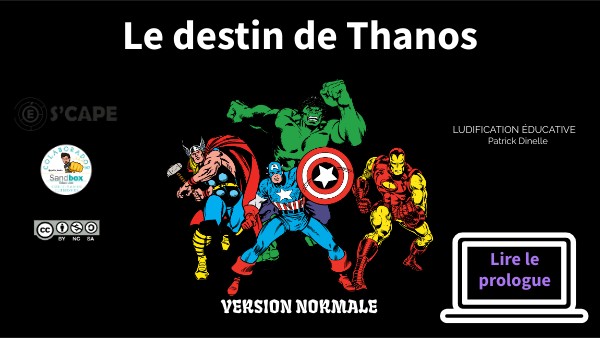 Le Destin de Thanos VN - SEC 3 | Genially