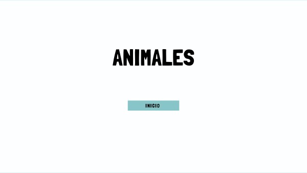 Animales | Genially