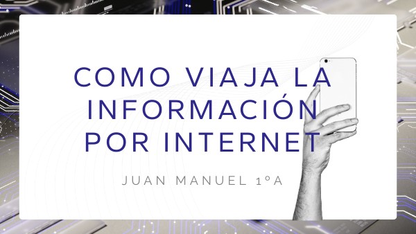 ¿Cómo viaja la información por Internet? | Genially