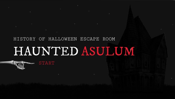 History of Halloween HORROR ESCAPE ROOM | Genially