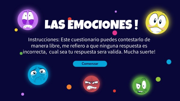 QUIZ EMOCIONES | Genially