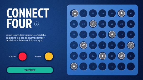 CONNECT FOUR GAME (la phrase)