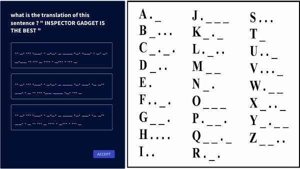 Inspecteur gadget morse | Genially