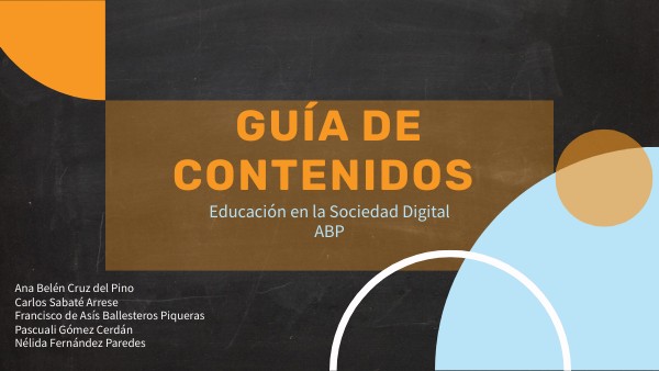 Guía contenidos | Genially