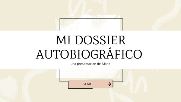 mi dossier autobiografico