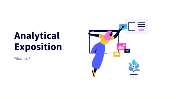 ANALYTICAL EXPOSITION TEXT