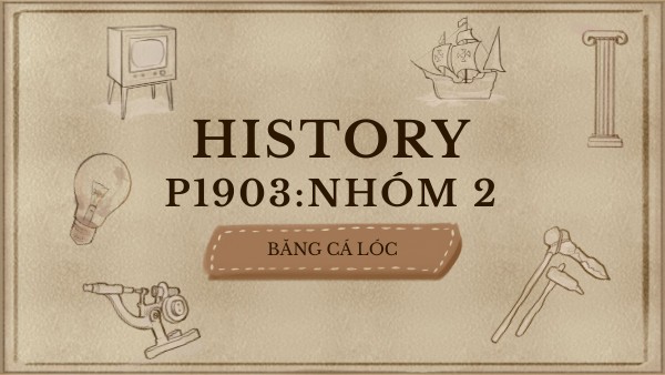 HISTORY PRESENTATION III