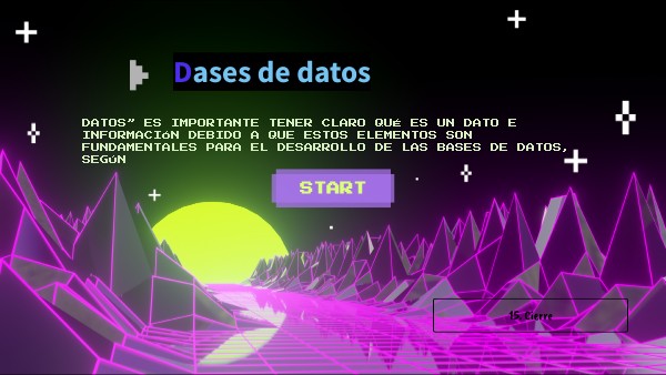 base de datos | Genially