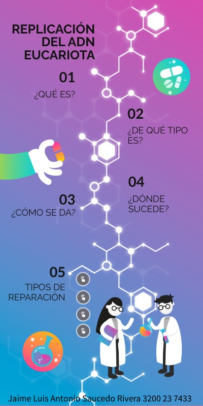 INFOGRAFIA REPARACIÓN DEL ADN | Genially