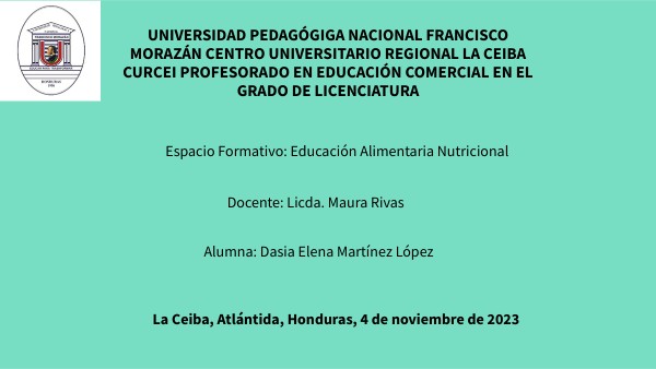 Presentación uni educación