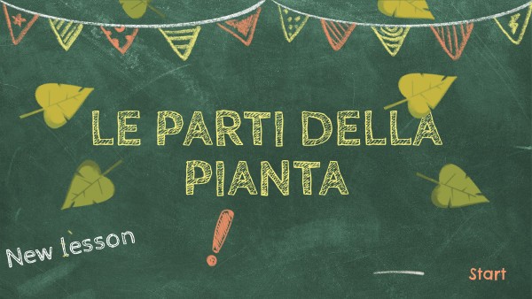 Copy - Le parti della pianta