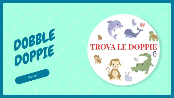 DOUBLE ANIMALS GAME