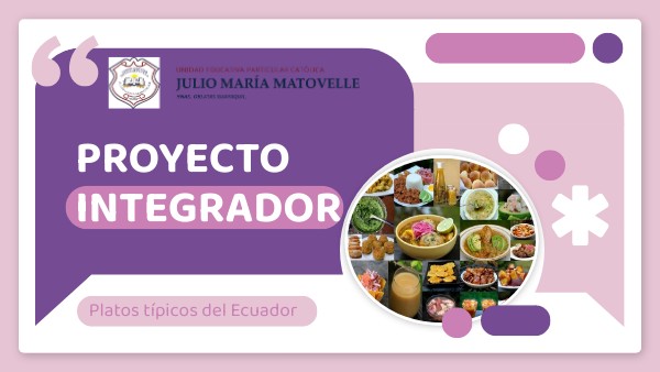 PROYECTO INTEGRADOR | Genially