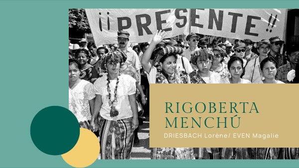 rigoberta menchu