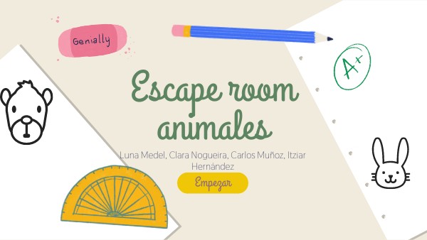 ESCAPE ROOM ANIMALES