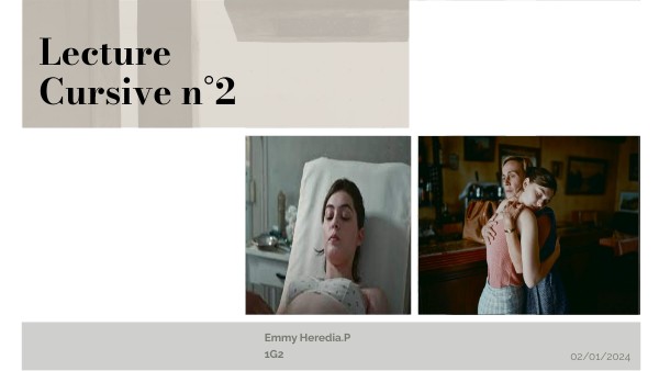 Lecture cursive n°2 | Genially