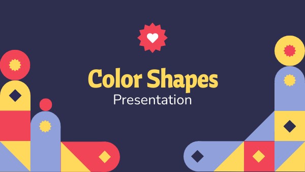 COLOR SHAPES PRESENTATION