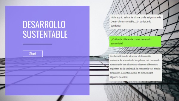 Desarrollo sustentable | Genially