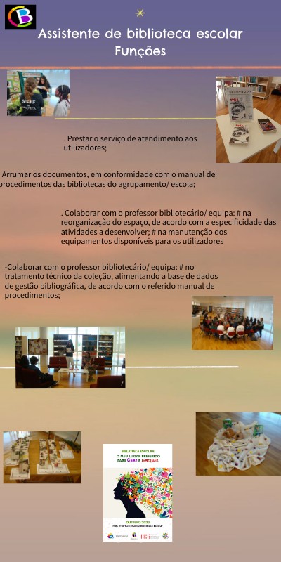 Assistente de Biblioteca escolar