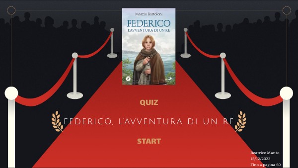 Federico l'avventura di un re QUIZ | Genially