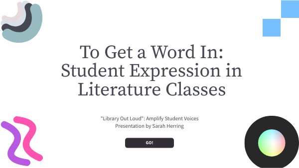 Conference Presentation Herring