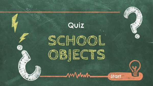 School objects quiz