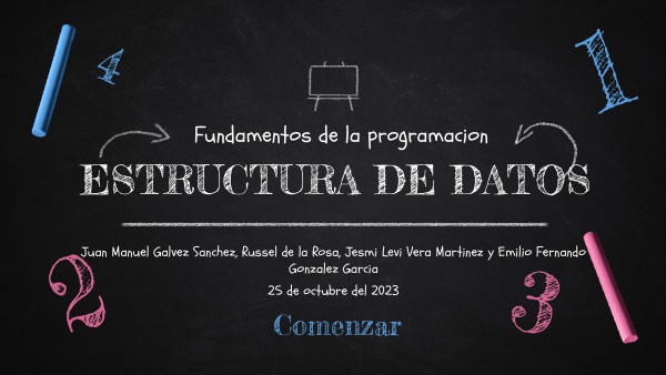 Estructura de datos