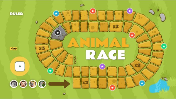 ANIMAL RACE | Genially