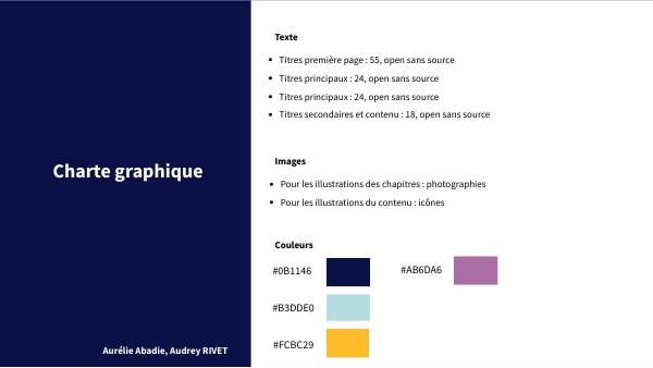 La charte graphique | Genially