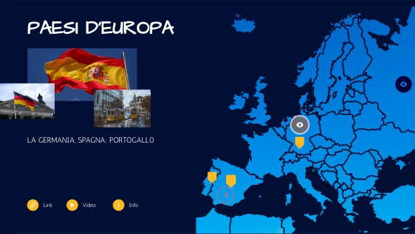 EUROPE MAP NEGATIVE SPACE | Genially