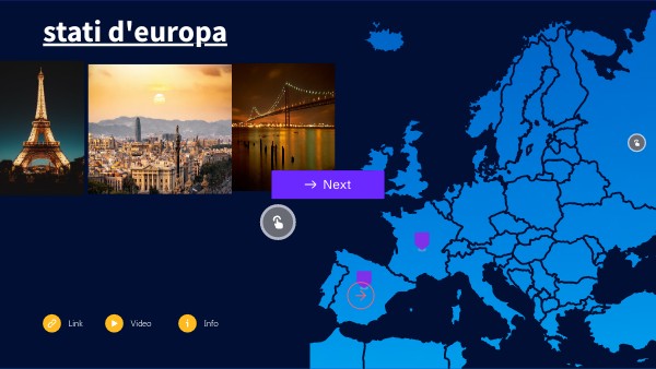 EUROPE MAP NEGATIVE SPACE | Genially