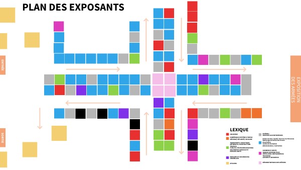 PLAN DES EXPOSANTS