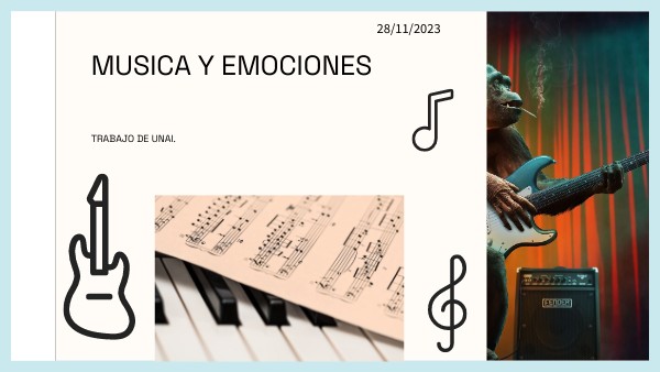 La musica y las emociones | Genially