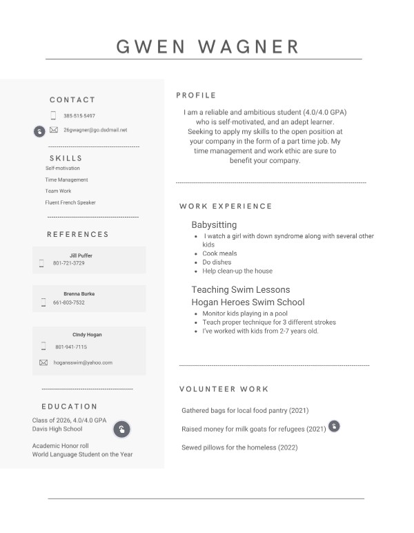 Interactive Resume