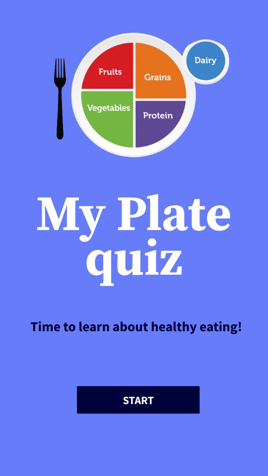 MyPlate quiz