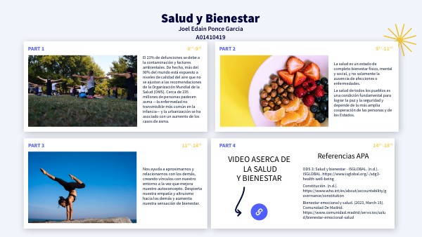 SALUD Y BIENESTAR | Genially