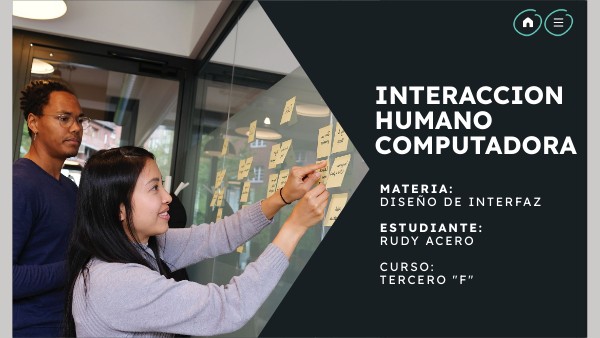 INTERACCIÓN HUMANO COMPUTADORA