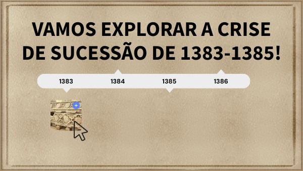 Crise de 1383-1385 - atividade interativa | Genially