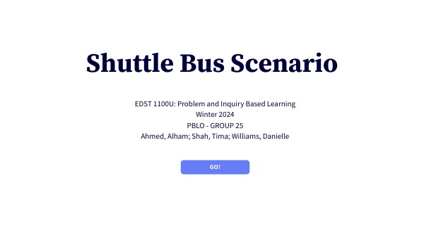 Shuttle Bus PBLO | Genially