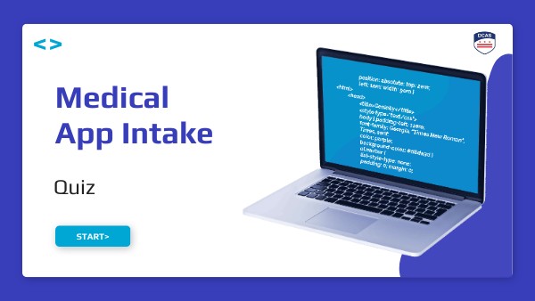 Medical Cohort App Intake QUIZ