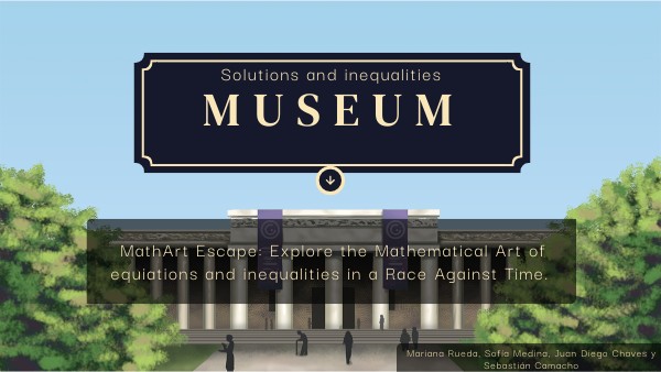 MATH MUSEUM ESCAPE ROOM | Genially