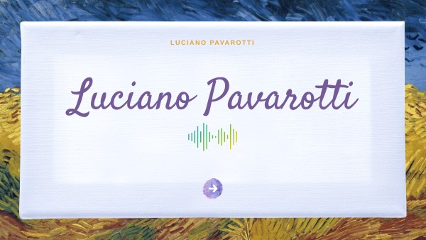 pavarotti | Genially