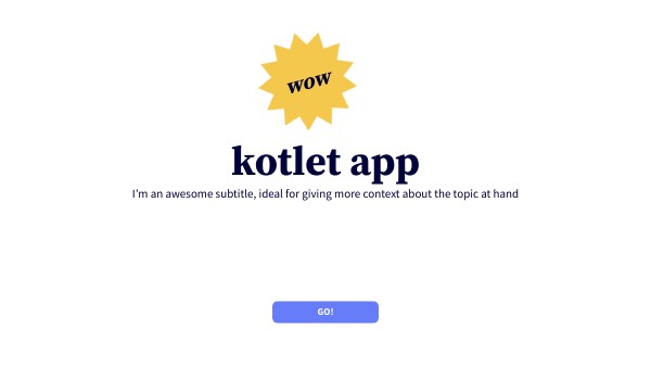 kotlet app | Genially
