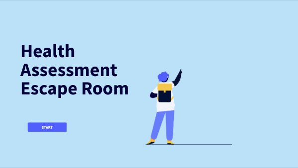 Health Assessment Escape Room | Genially