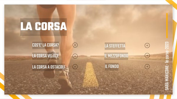 la corsa | Genially