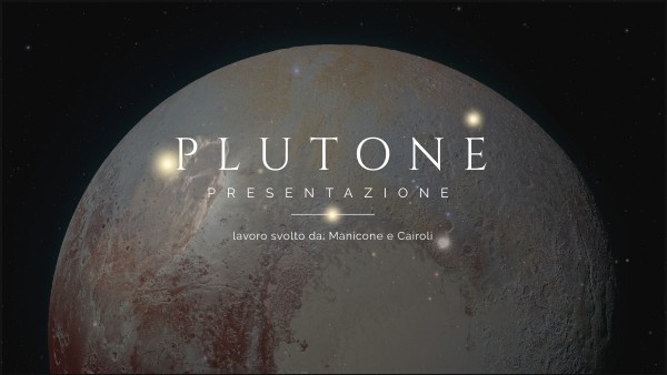 PLUTONE | Genially